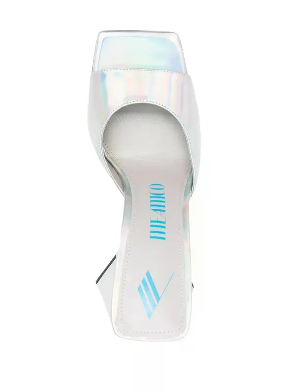 Attico Devon Holographic-effect Sandals