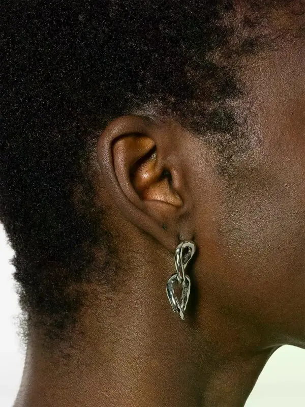 JIL SANDER Chain-link Earrings