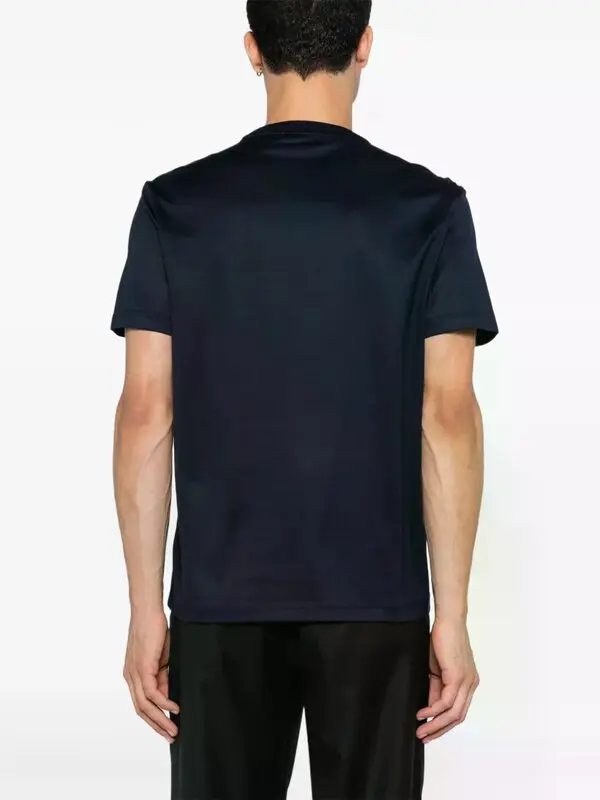 D4.0 Cotton T-shirt - Blue