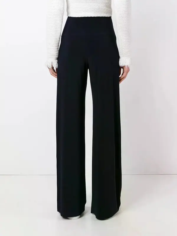 Norma Kamali High-waisted Palazzo Pants