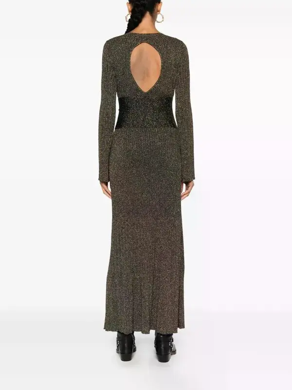 TWINSET Long Rib Knit Dress