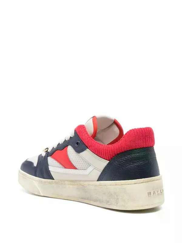 Bally Logo-plaque Panelled Sneakers
