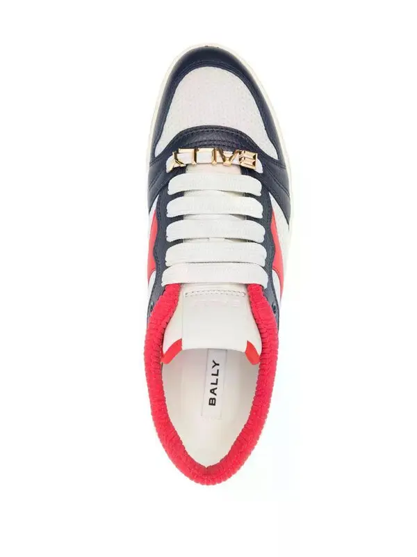 Bally Logo-plaque Panelled Sneakers