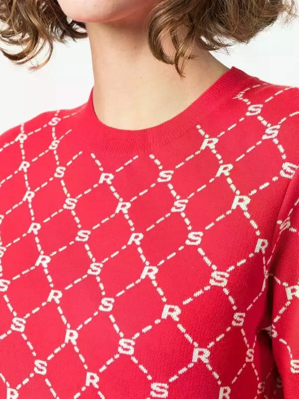 Sonia Rykiel Paris Monogram Knitted Top