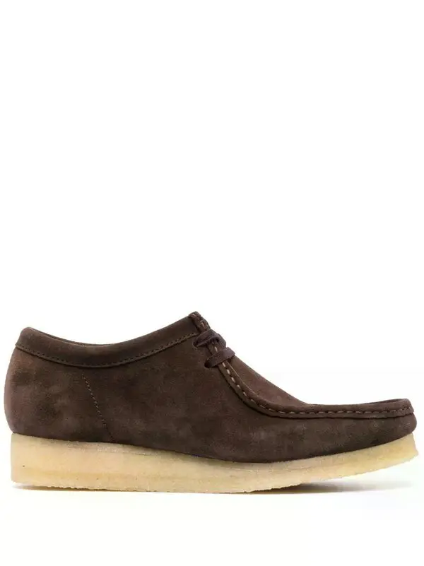 Clarks Wallabee Suede Loafers - Brown