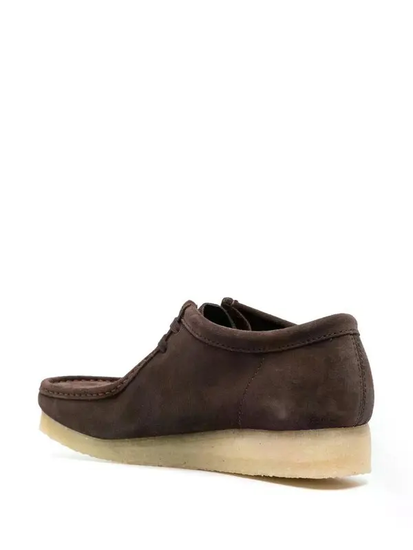 Clarks Wallabee Suede Loafers - Brown
