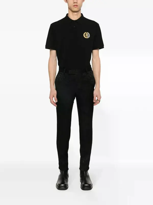 Just Cavalli Logo-print Piqué Polo Shirt
