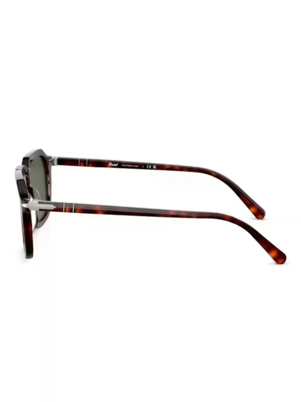 Persol Geometric Frame Sunglasses