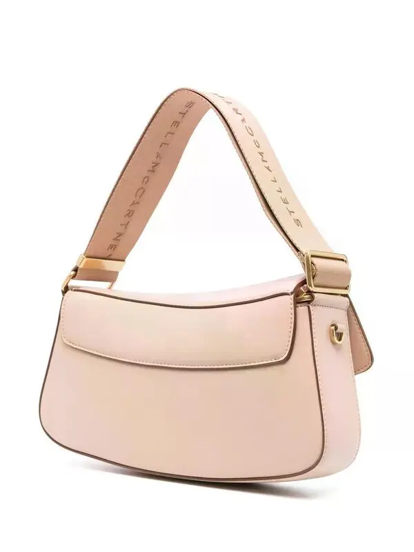 Stella McCartney Engraved-logo Shoulder Bag