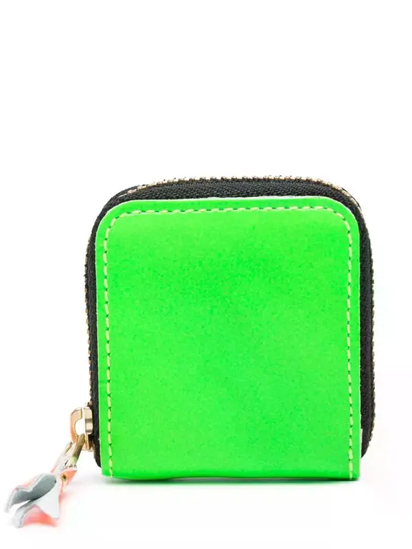 Comme Des Garçons Super Fluo Group Leather Wallet