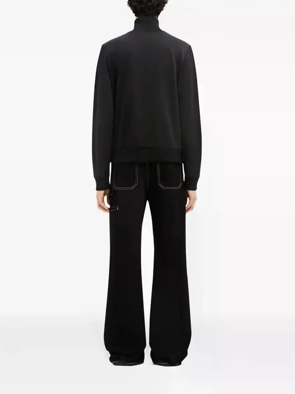 COURREGES Logo-embroidered Jersey Jacket