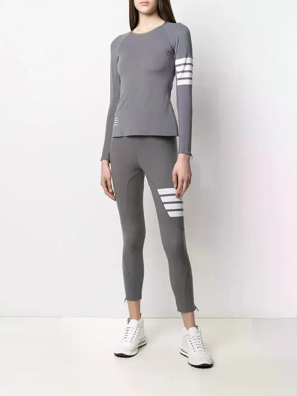 Thom Browne 4-bar Compression Leggings