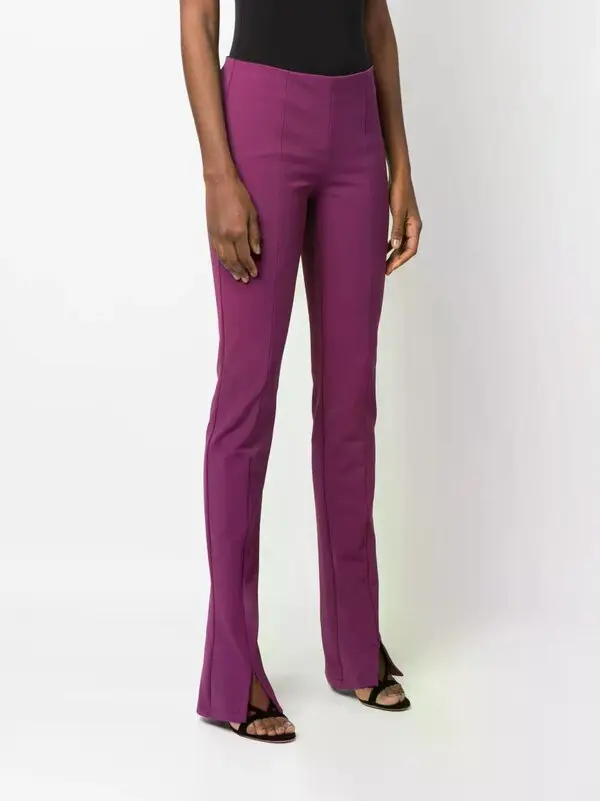 Sportmax Zip-cuff Slim-fit Trousers