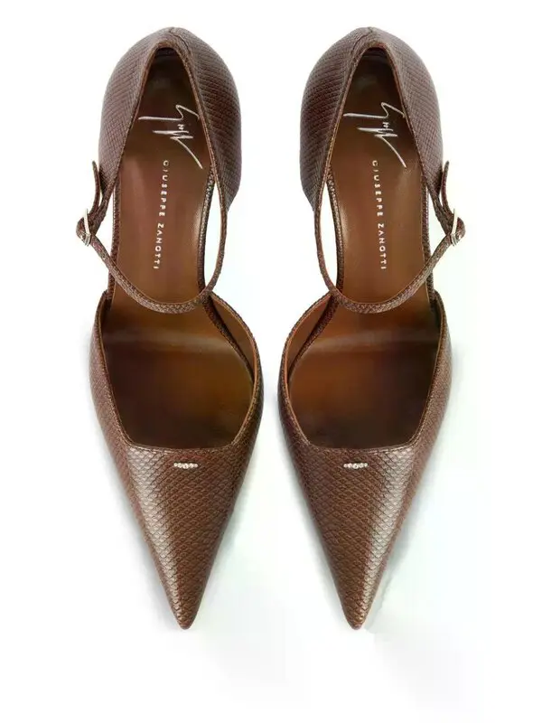 GIUSEPPE ZANOTTI 85mm Raquel D'orsay Pumps - Brown
