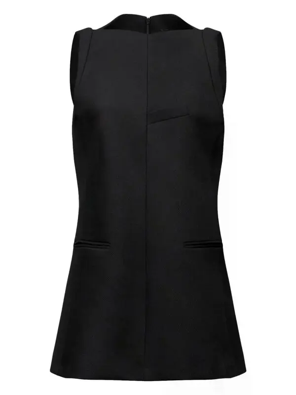 MAISON MARGIELA Sleeveless Mini Dress - Black