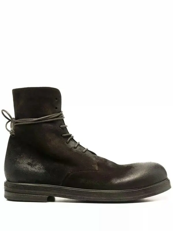 Marsèll Zucca Zeppa Leather Boots - Brown