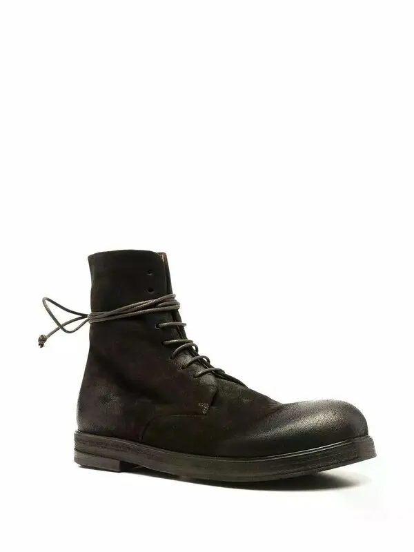 Marsèll Zucca Zeppa Leather Boots - Brown