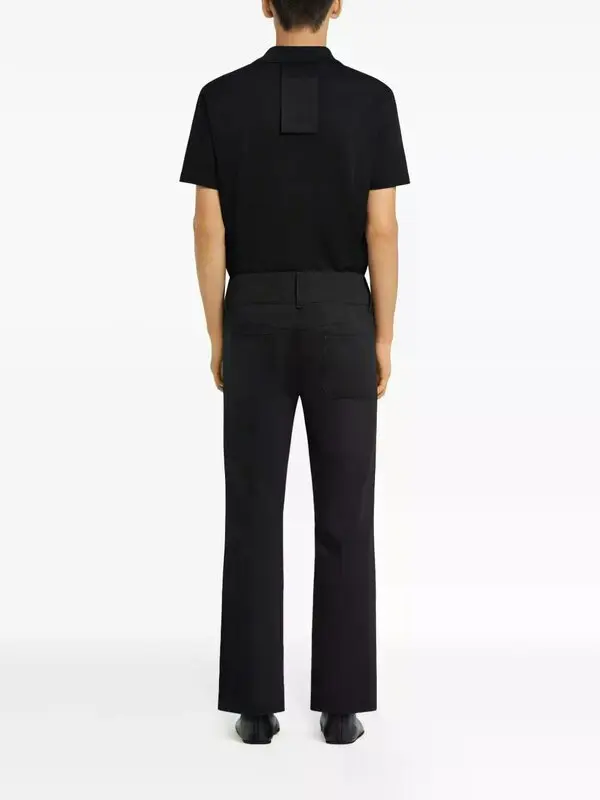 COURREGES Piqué Polo Shirt