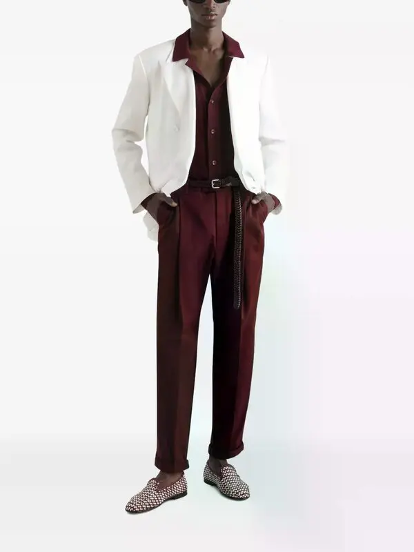 Dolce & Gabbana Folded-edge Trousers
