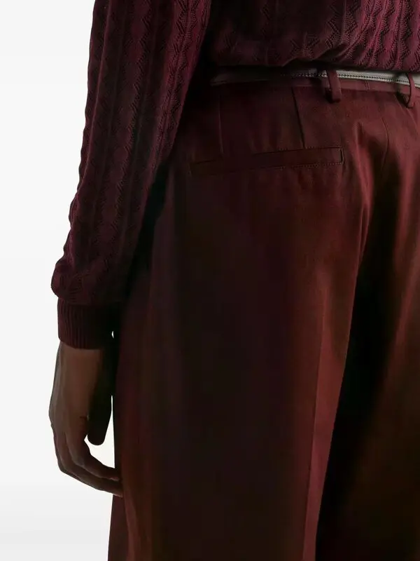 Dolce & Gabbana Folded-edge Trousers