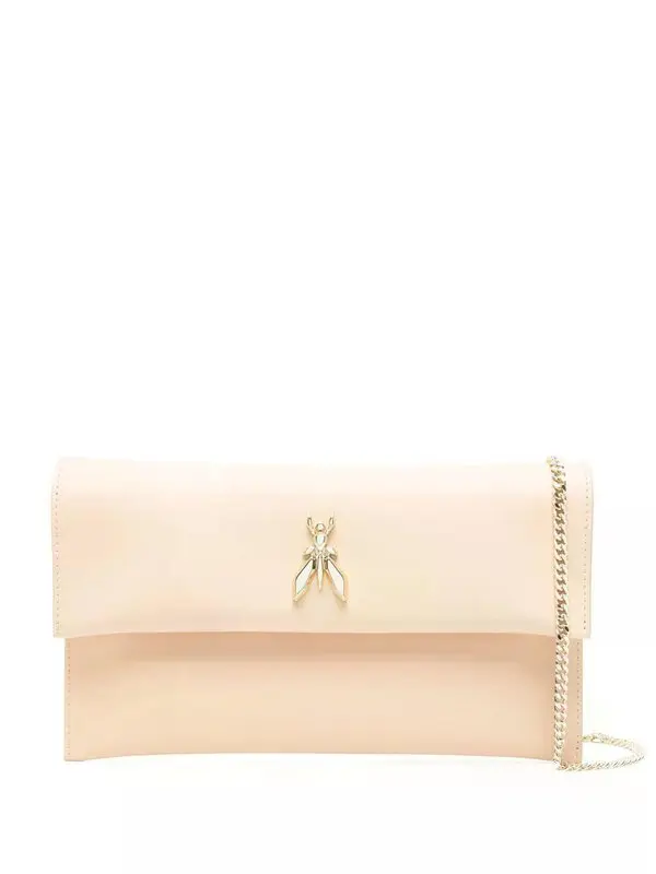 Patrizia Pepe Fly Clutch Bag - Neutrals