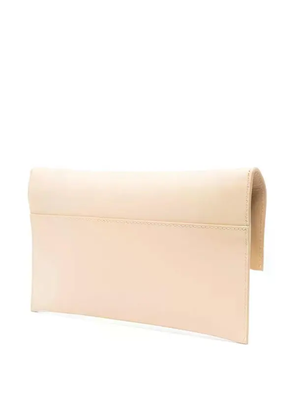 Patrizia Pepe Fly Clutch Bag - Neutrals