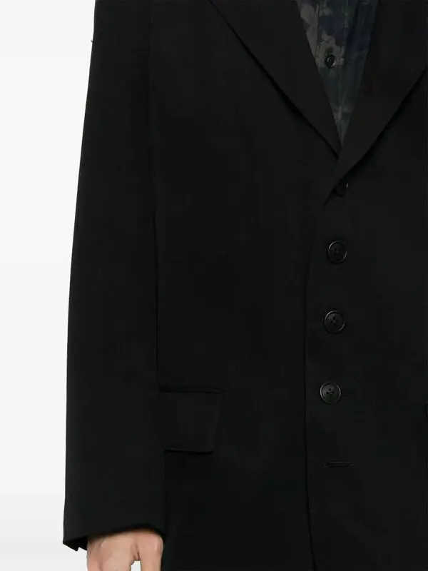 Yohji Yamamoto Single-breasted Blazer