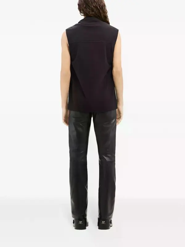 COURREGES Draped-detail Tank Top