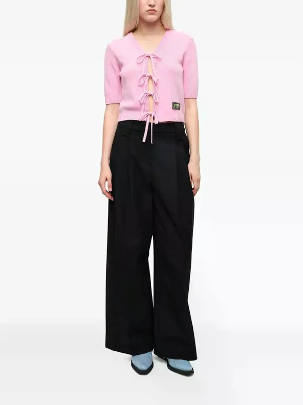 GANNI Pleat-detail Trousers