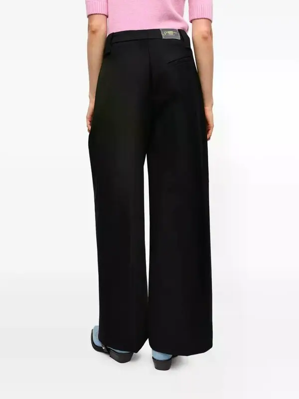 GANNI Pleat-detail Trousers