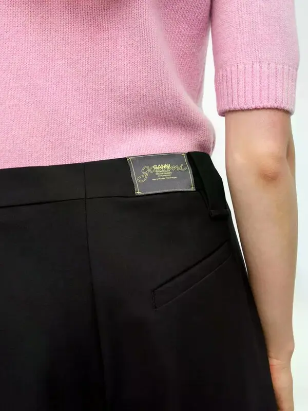 GANNI Pleat-detail Trousers