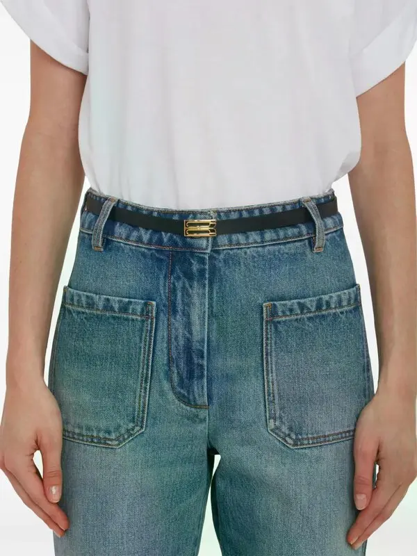 Victoria Beckham Micro Frame Belt - Black