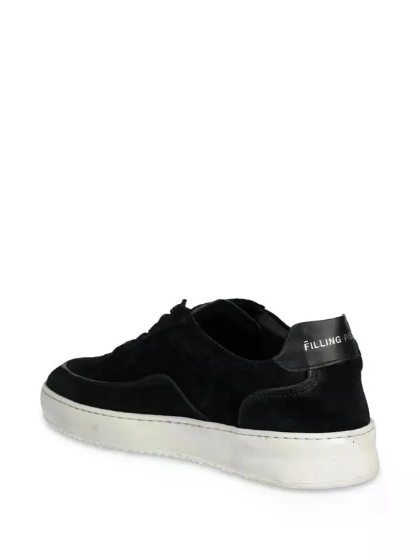 Filling Pieces Suede Lace-up Sneakers - Black
