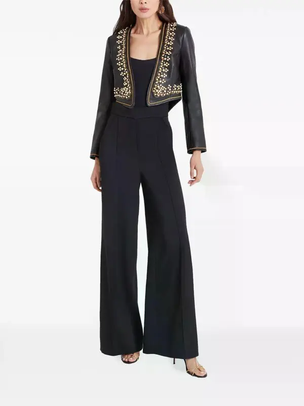 TEMPERLEY LONDON Salerno Embroidered Cropped Jacket