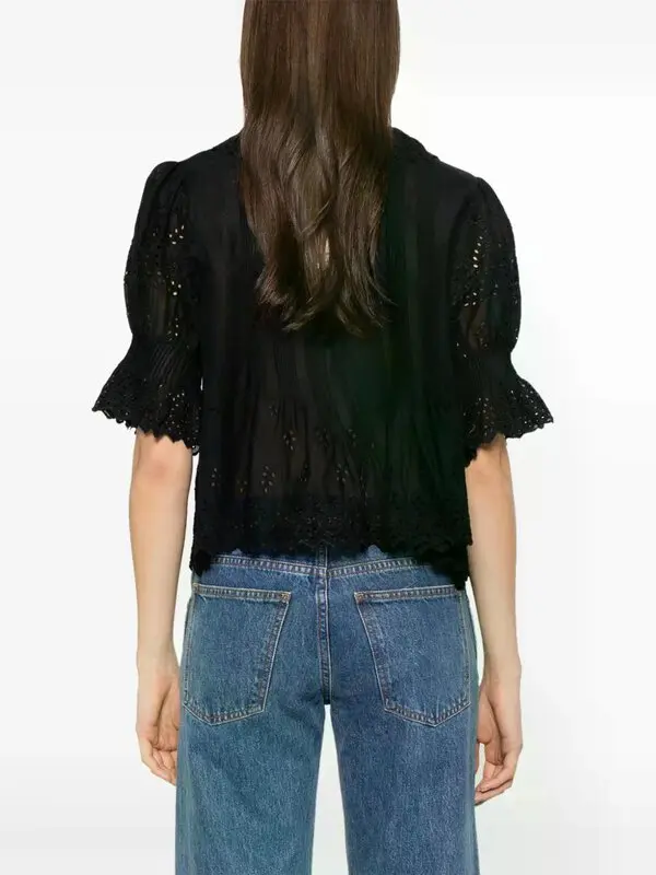 DÔEN Henri Broderie Anglaise Blouse