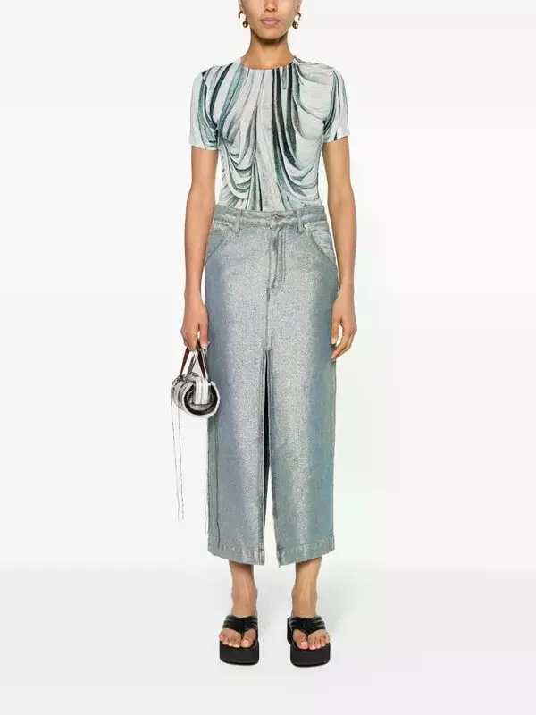DARKPARK Erika Denim Midi Skirt