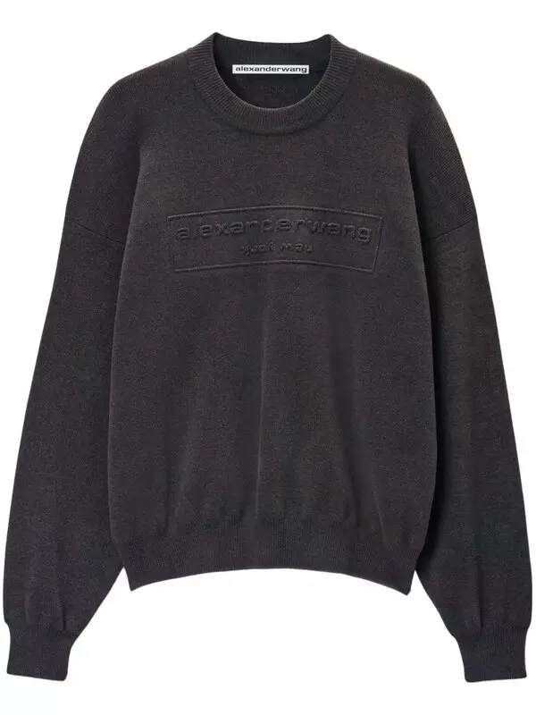 Alexander Wang Logo-embossed Sweater