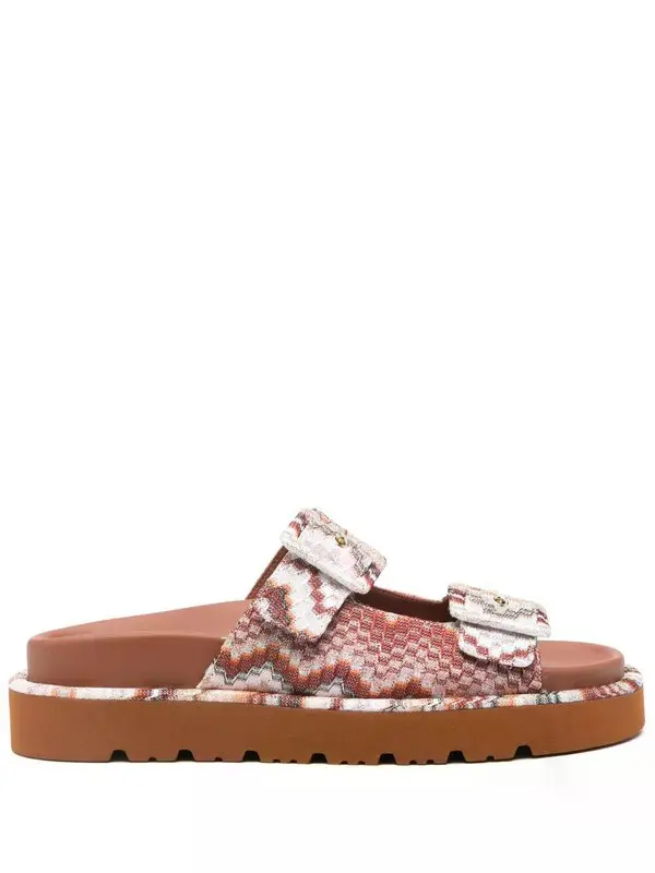 Missoni Zigzag-woven Sandals