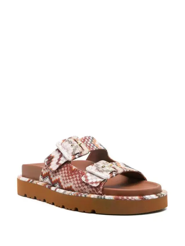 Missoni Zigzag-woven Sandals