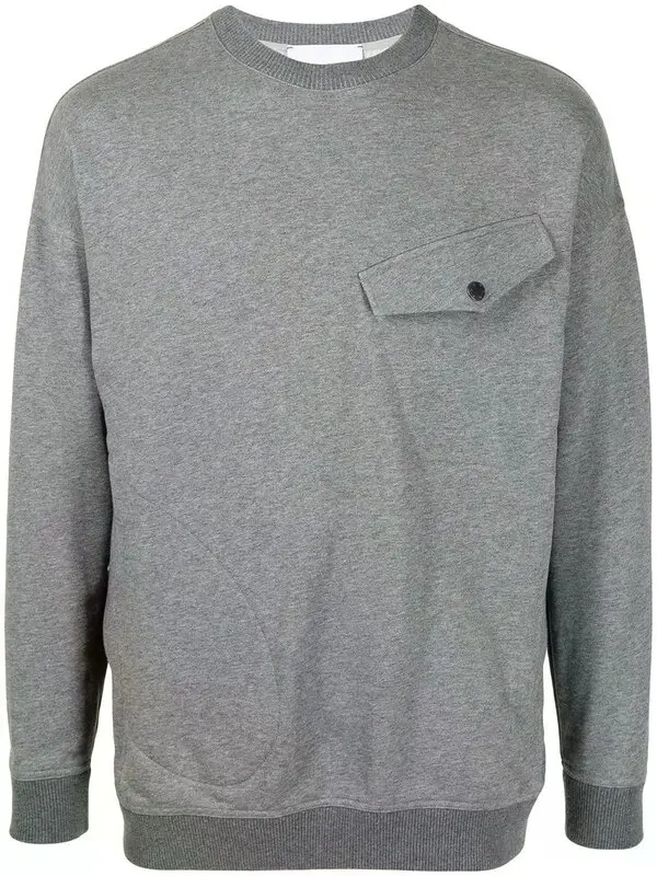 PORTS V Chest Flap-pocket Jumper