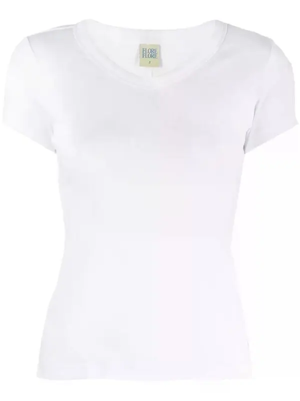 FLORE FLORE Jill Baby T-shirt - White