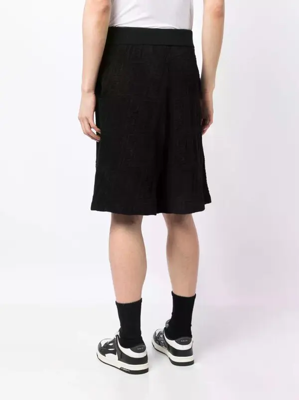 Dsquared2 Logo-print Waffle-knit Shorts