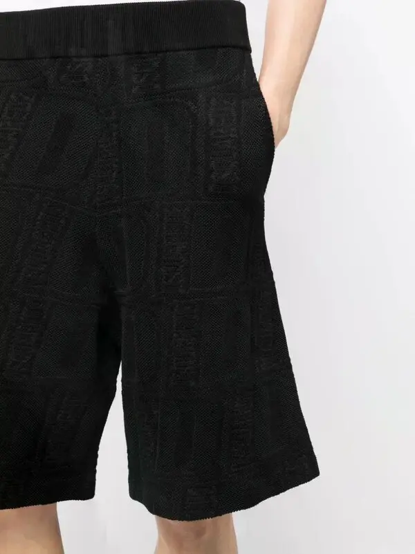 Dsquared2 Logo-print Waffle-knit Shorts