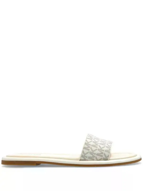 Michael Kors Dana Embossed Monogram Slides