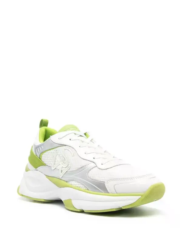 STUART WEITZMAN Panelled Lace-up Sneakers