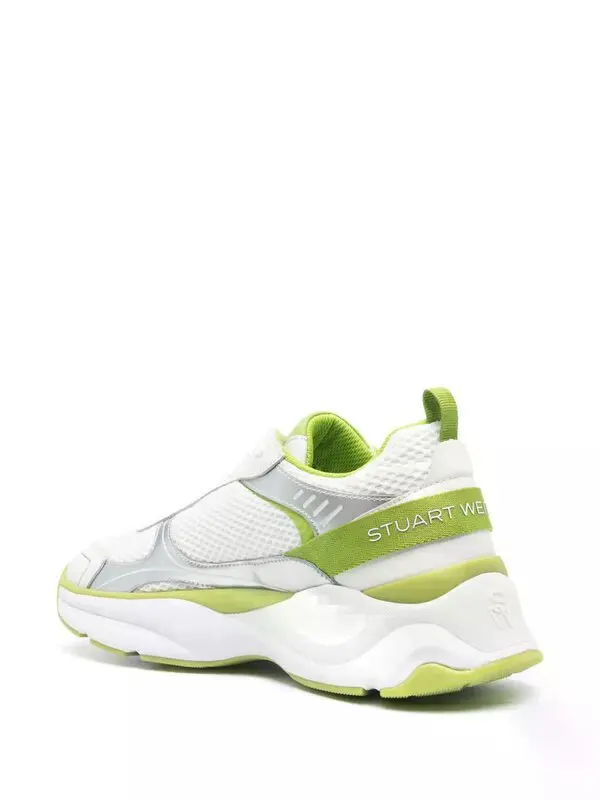 STUART WEITZMAN Panelled Lace-up Sneakers