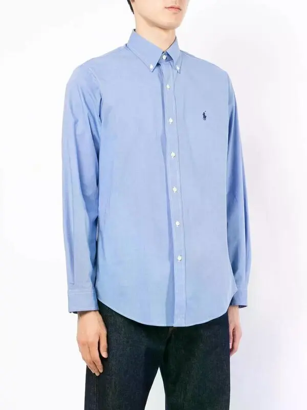 Polo Ralph Lauren Button-down Cotton Shirt - Blue