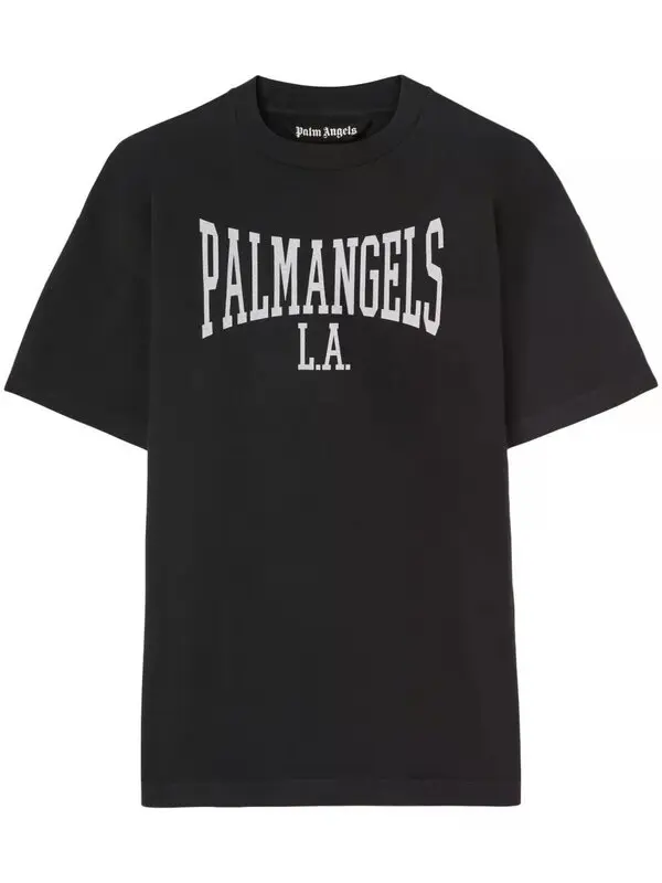 Palm Angels Logo-print Cotton T-shirt