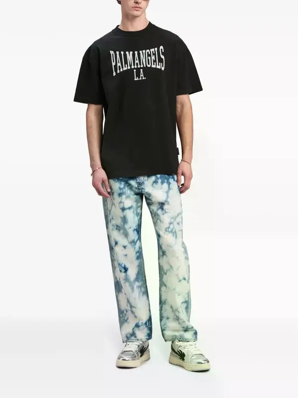 Palm Angels Logo-print Cotton T-shirt