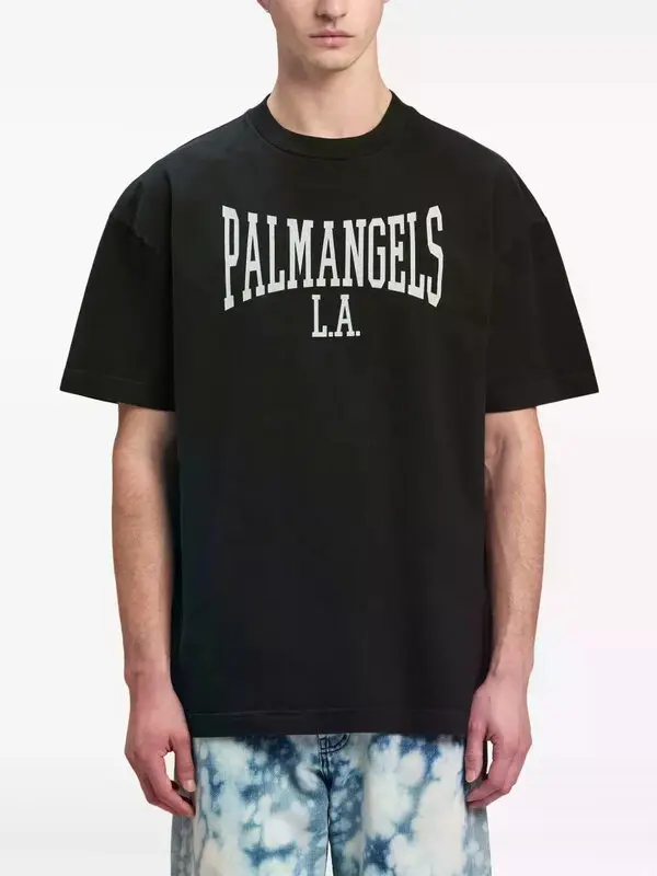 Palm Angels Logo-print Cotton T-shirt